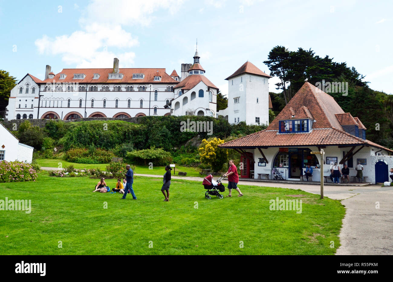 Caldey Island, near Tenby, Wales, UK Stock Photo - Alamy