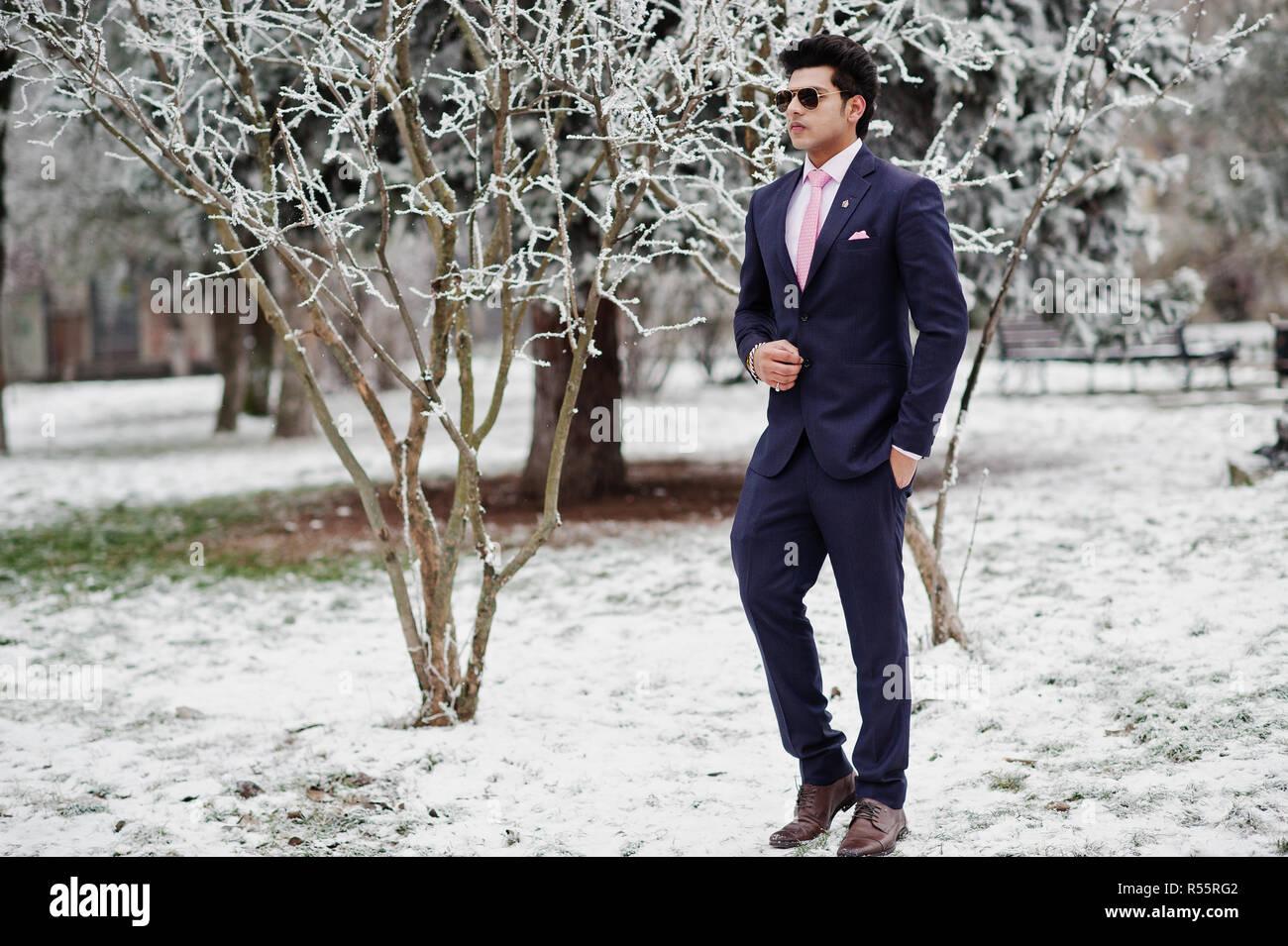 Elegant indian macho man hi-res stock photography and images - Alamy