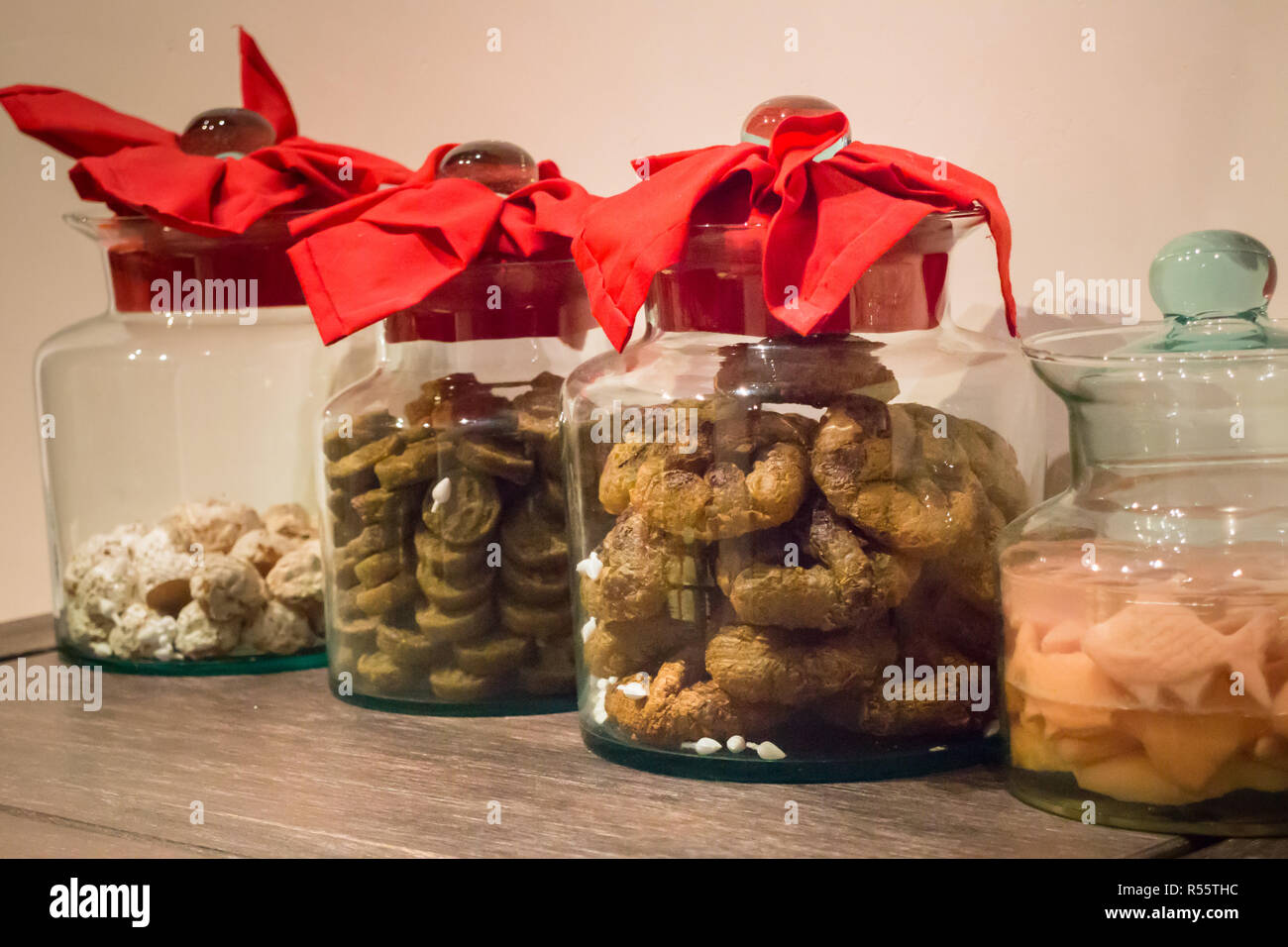 Vintage Preserved Food Ingredients Set Stock Photo - Alamy