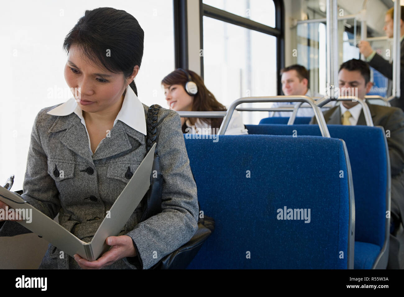 Female compartment train hi-res stock photography and images - Alamy
