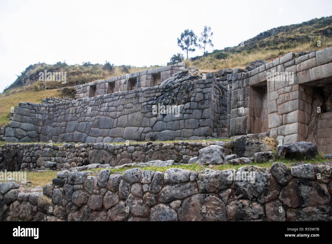 Ancient Inca Stonework Stock Photo - Alamy