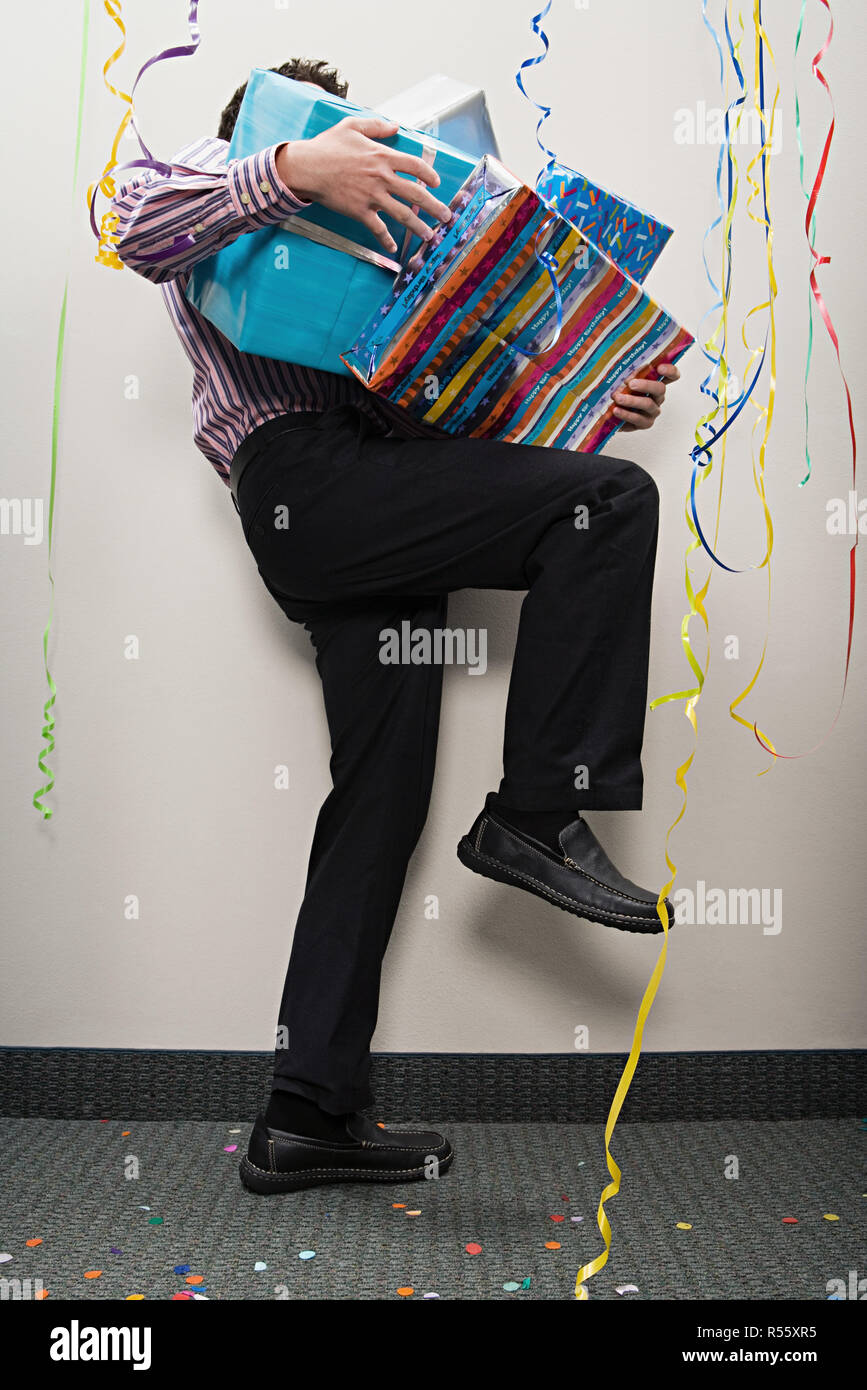 Office work worker presents hi-res stock photography and images - Alamy