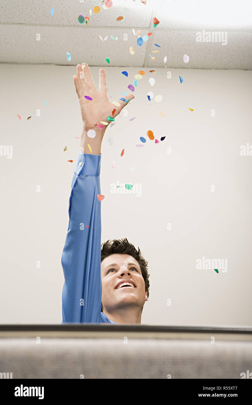 Vertical image confetti party hi-res stock photography and images - Alamy
