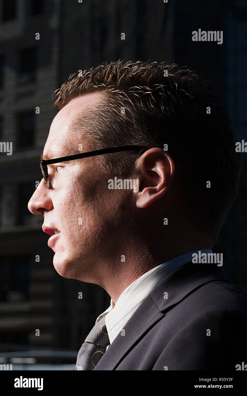 Profile view persons head hi-res stock photography and images - Alamy