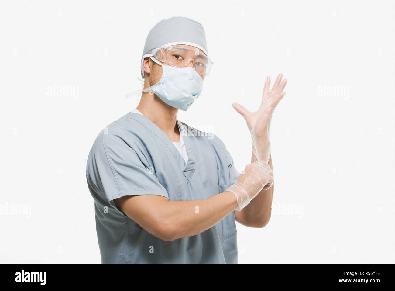 Portrait of a surgeon Stock Photo - Alamy