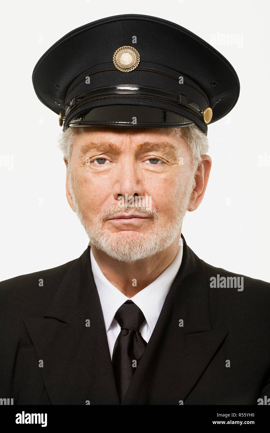 Old experienced captain hi-res stock photography and images - Alamy