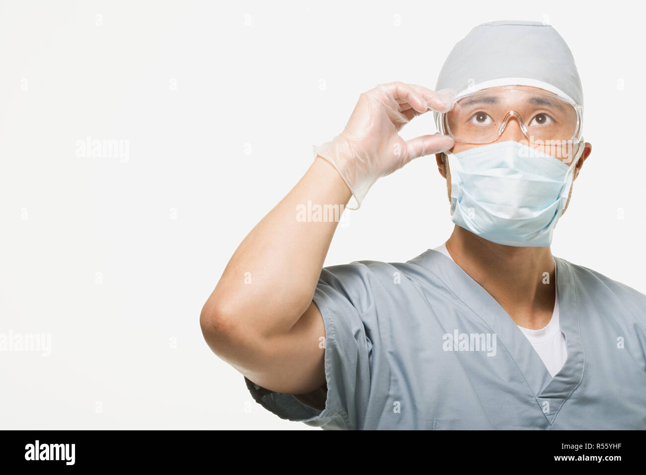 Studio portrait headshot head shot goggles hi-res stock photography and ...