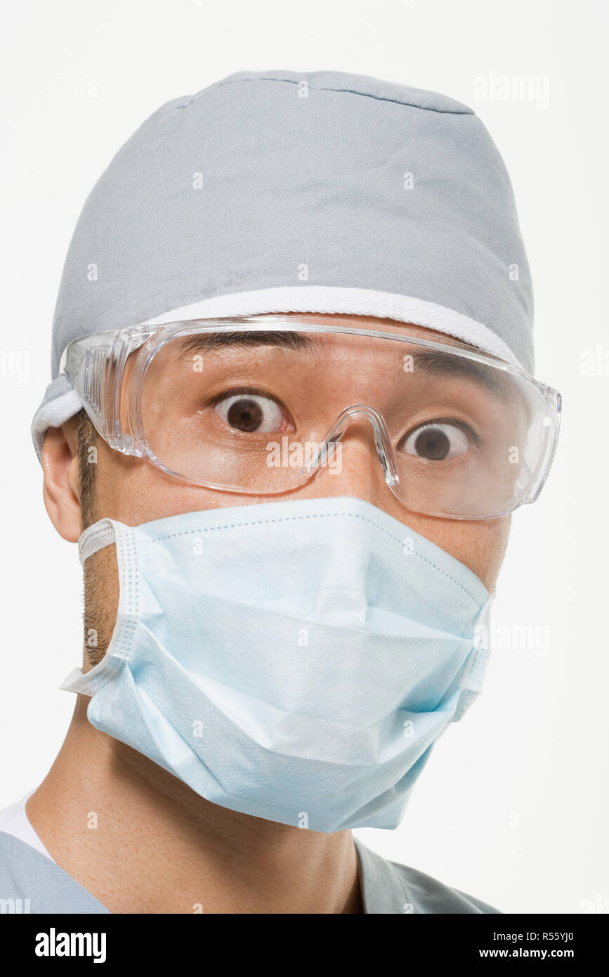 Portrait of a surgeon Stock Photo - Alamy
