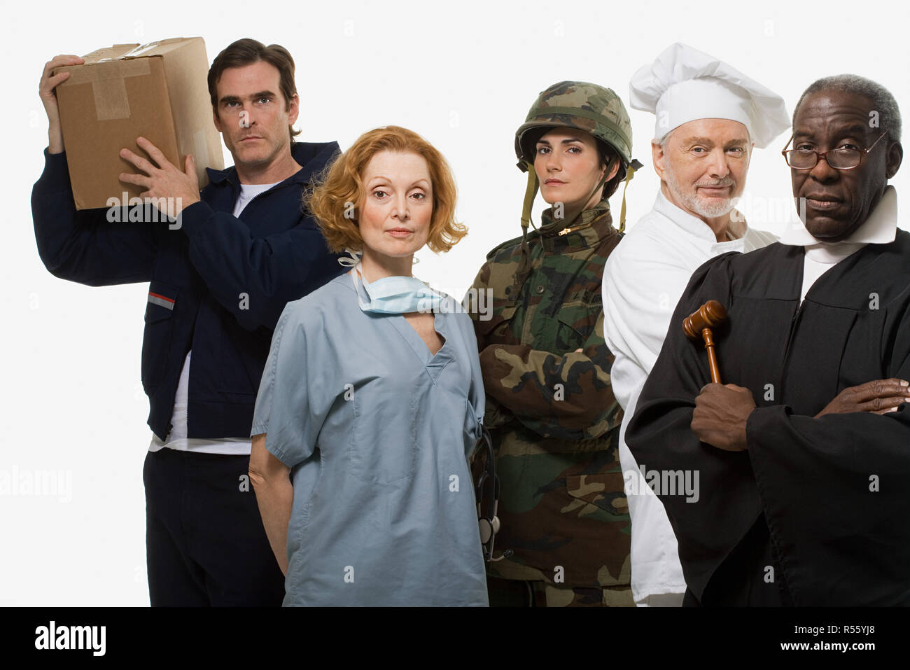 White chefs robe hi-res stock photography and images - Alamy