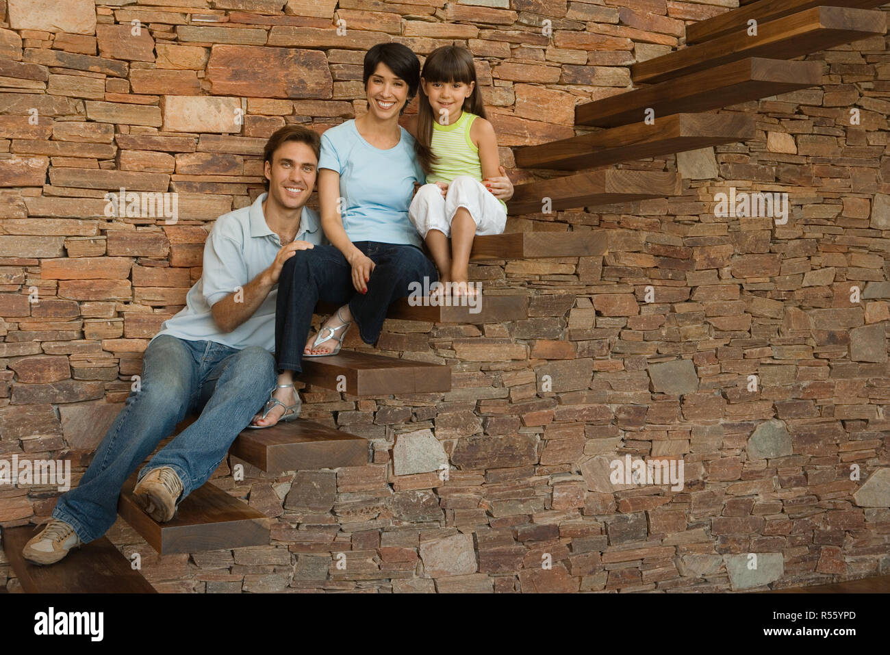 Family on steps multi generational hi-res stock photography and images ...