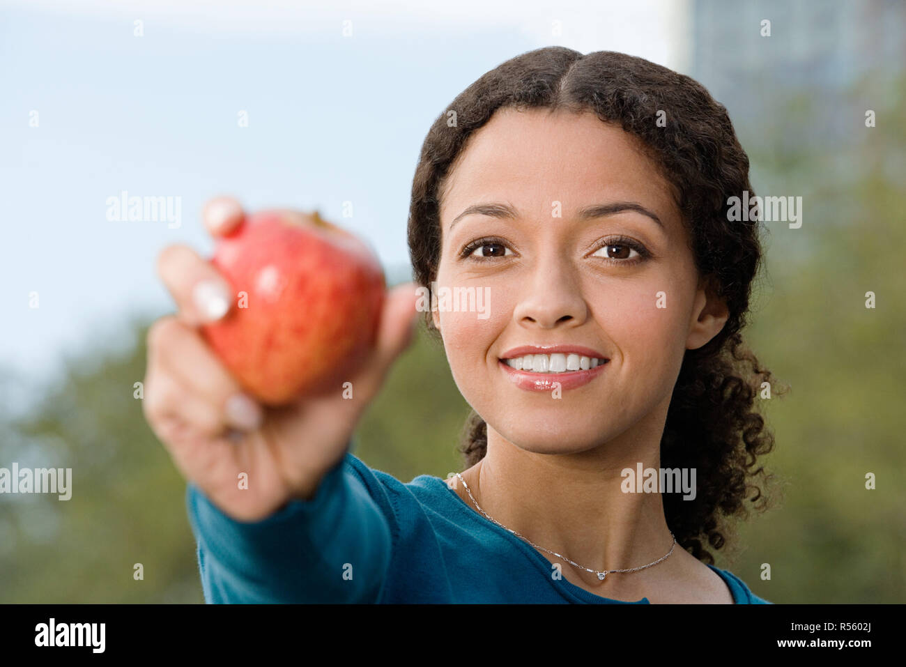 African american woman laughs camera hi-res stock photography and ...