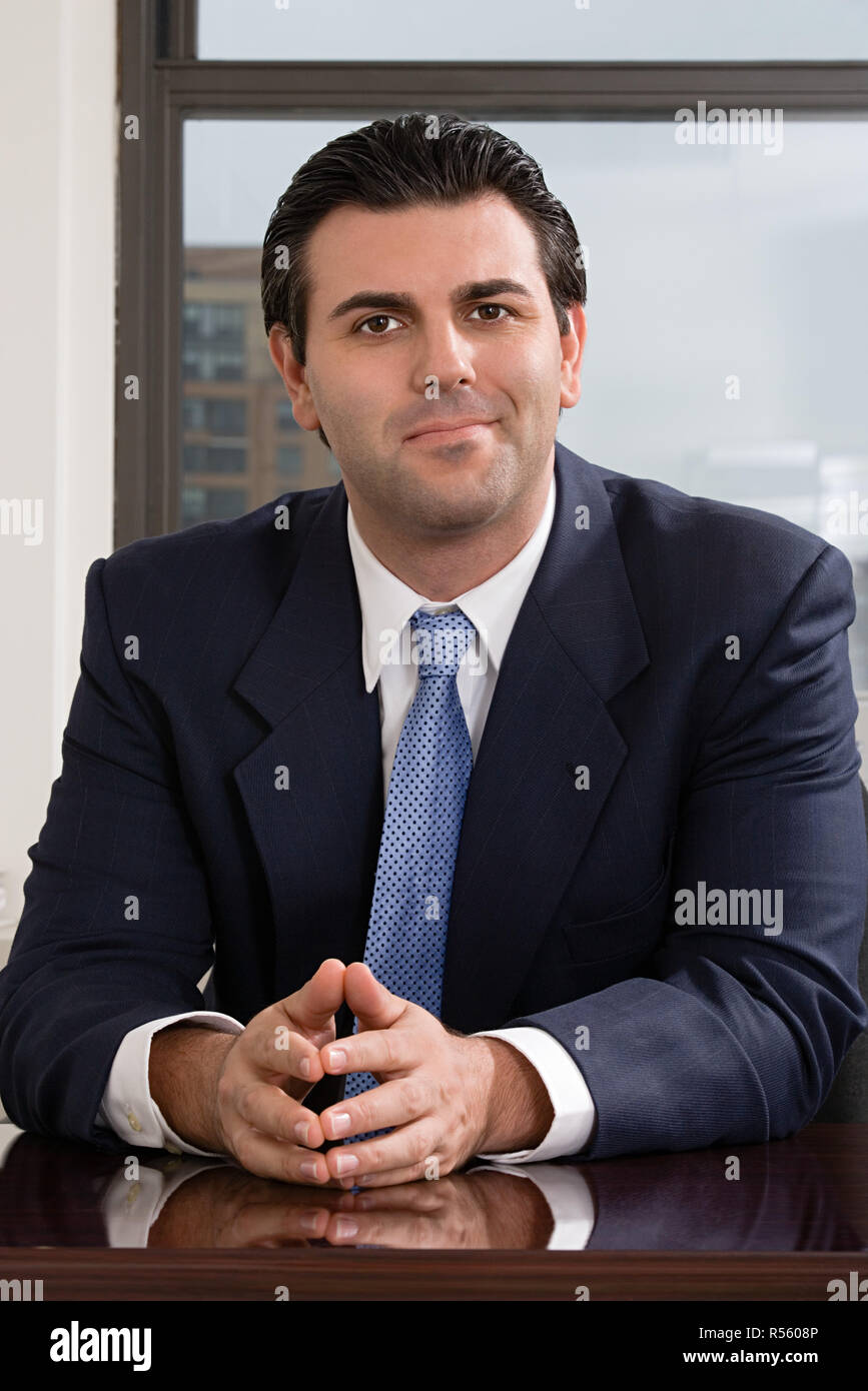 Portrait of a businessman Stock Photo - Alamy