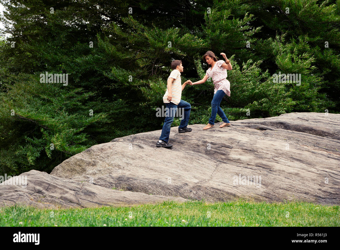 Teenage friends spending time together Stock Photo - Alamy
