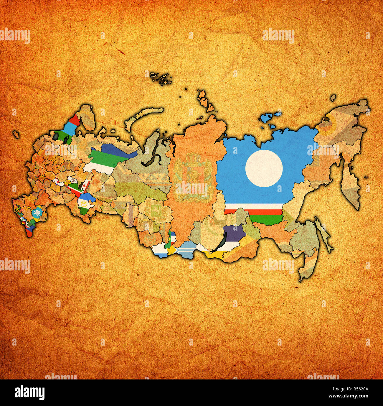 Soviet republics map hi-res stock photography and images - Alamy