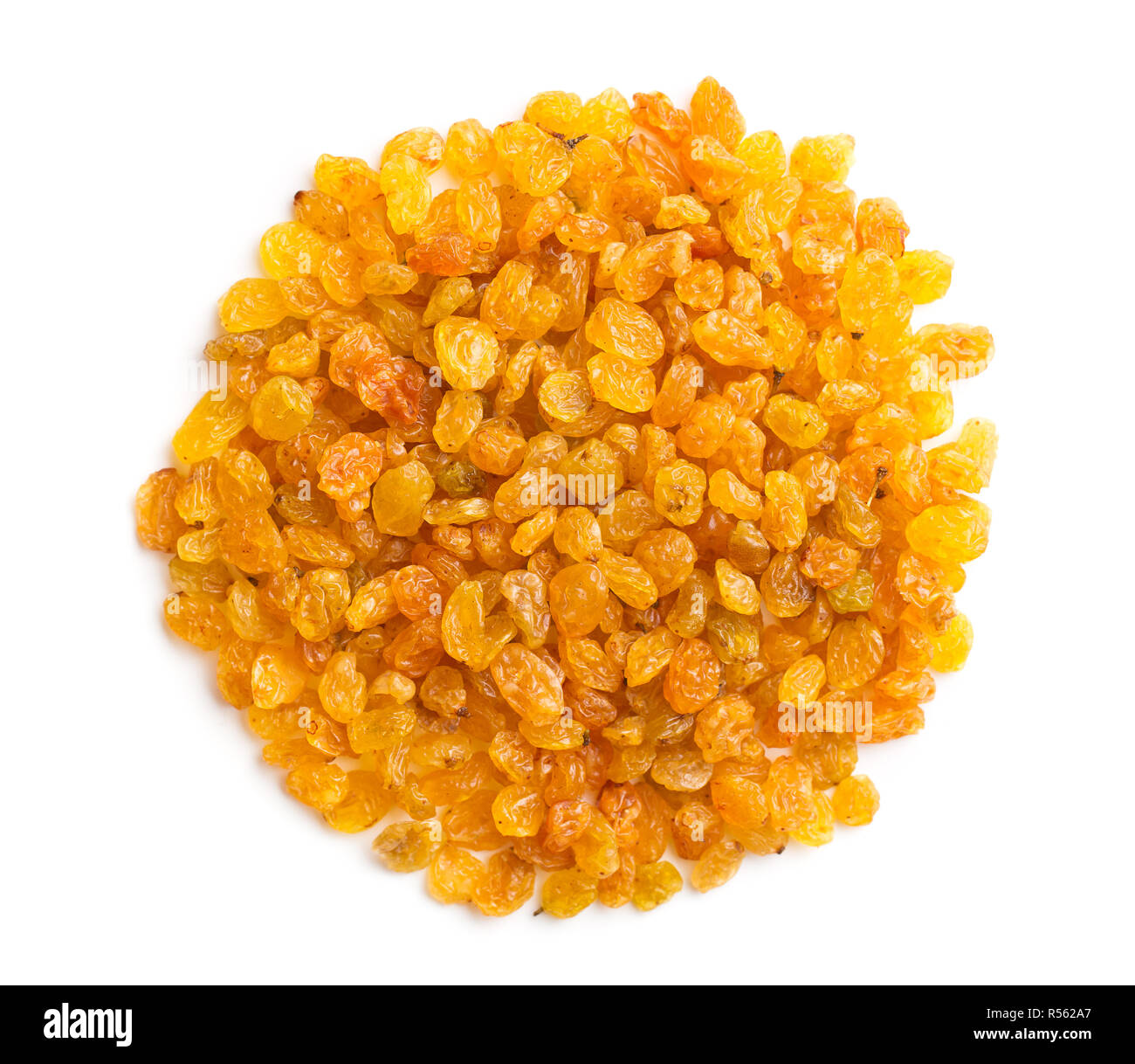 Sweet yellow raisins Stock Photo - Alamy
