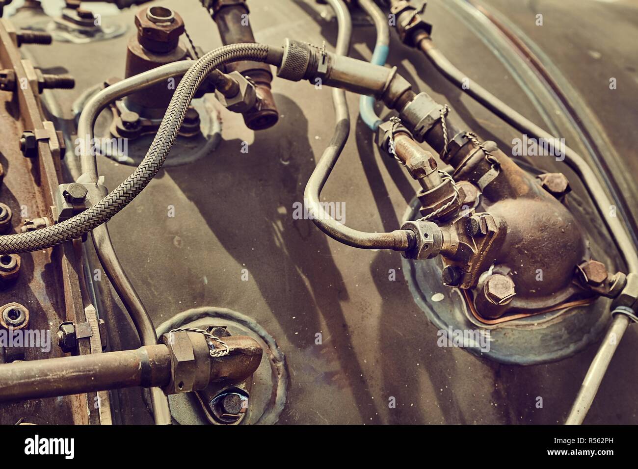 Old Jet Engine Stock Photo - Alamy
