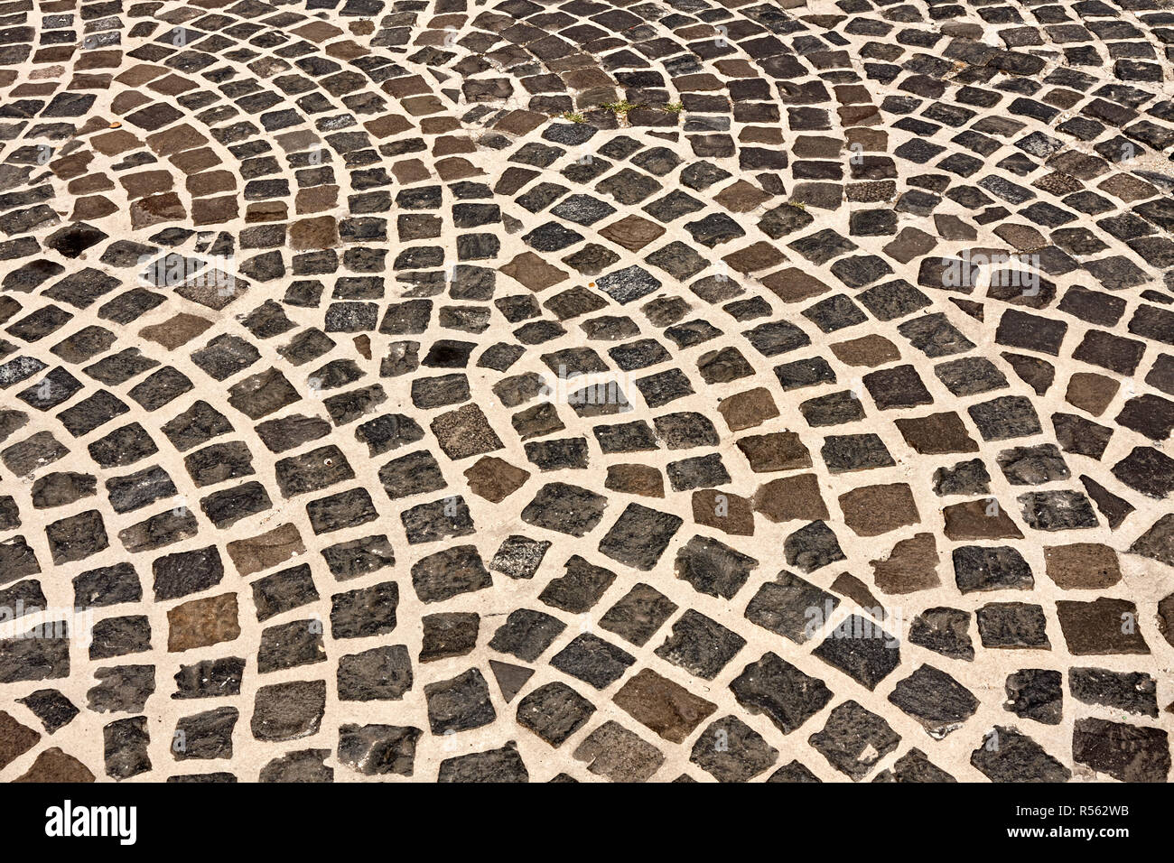 Stone Pavement Pattern Stock Photo - Alamy