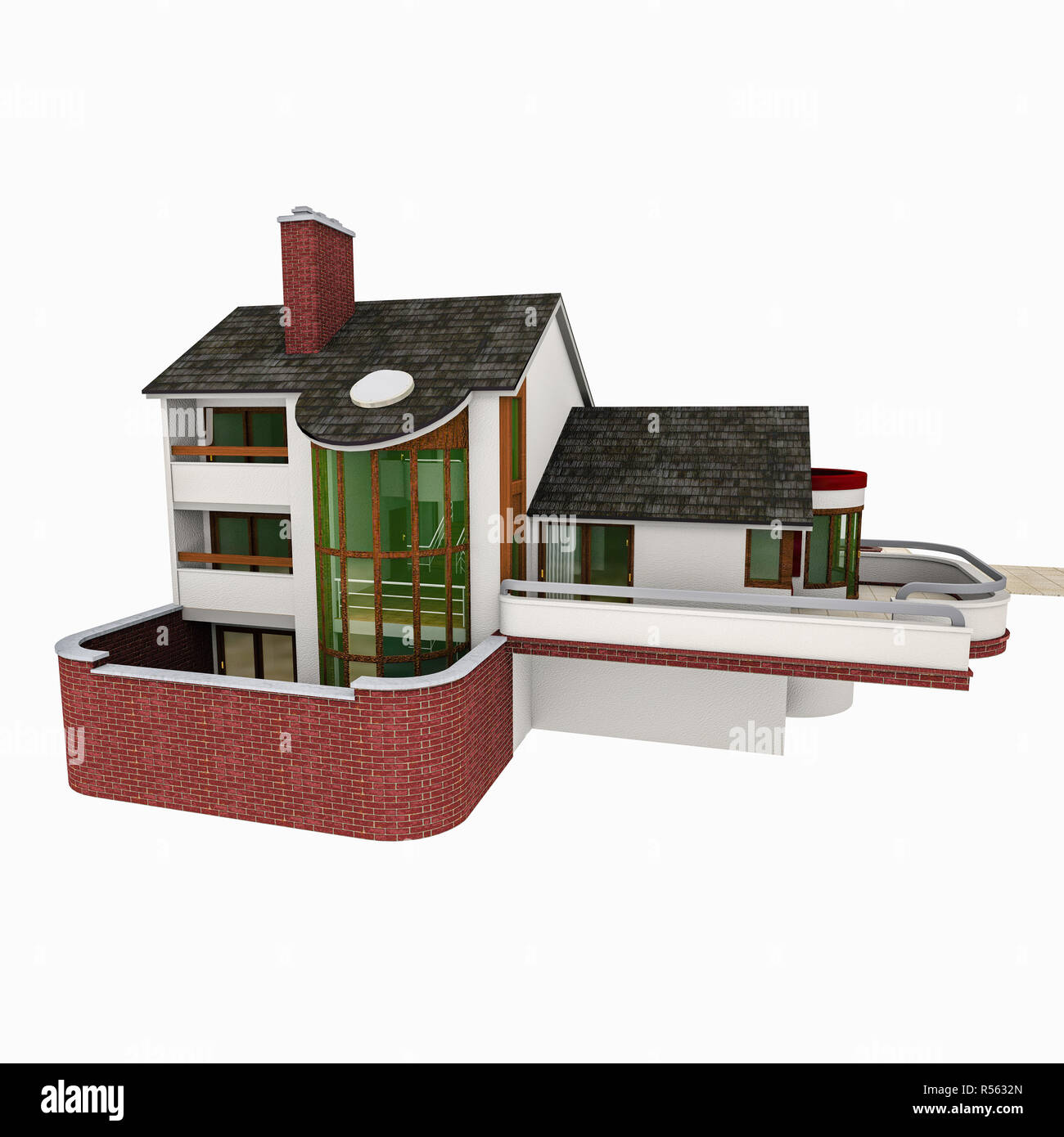 House of architects Cut Out Stock Images & Pictures - Alamy