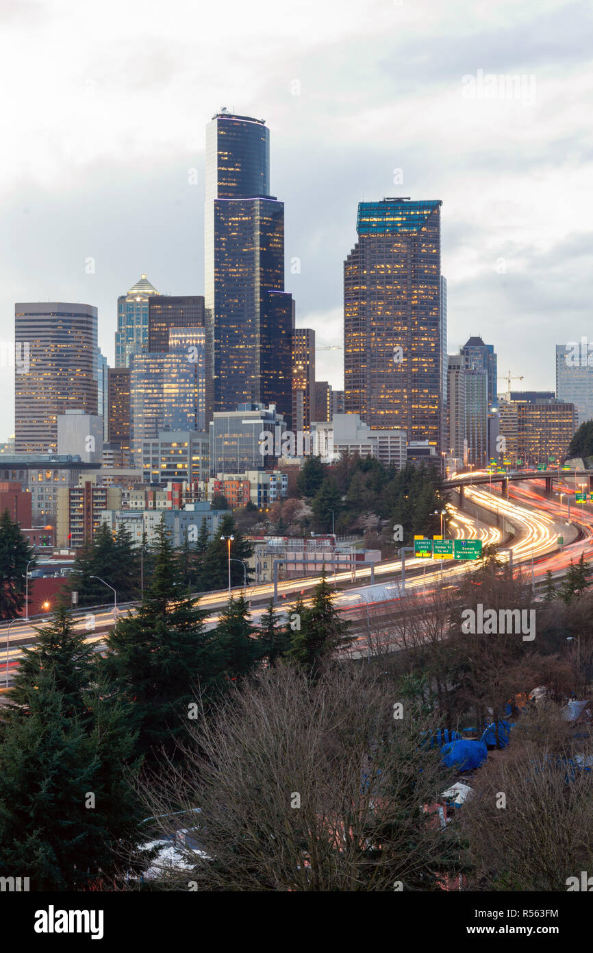 Homeless encampment seattle hi-res stock photography and images - Alamy