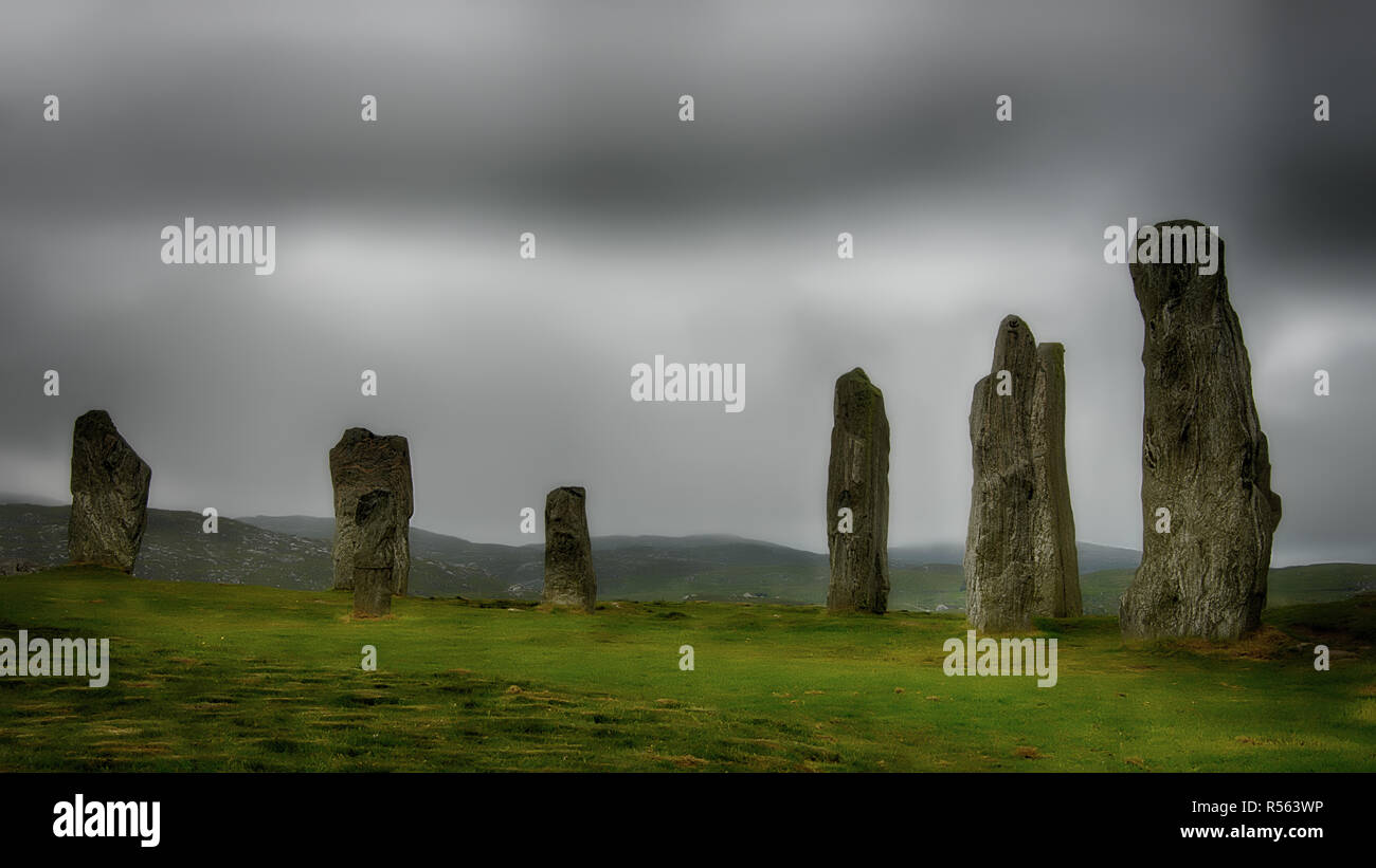 Callinish stones hi-res stock photography and images - Alamy