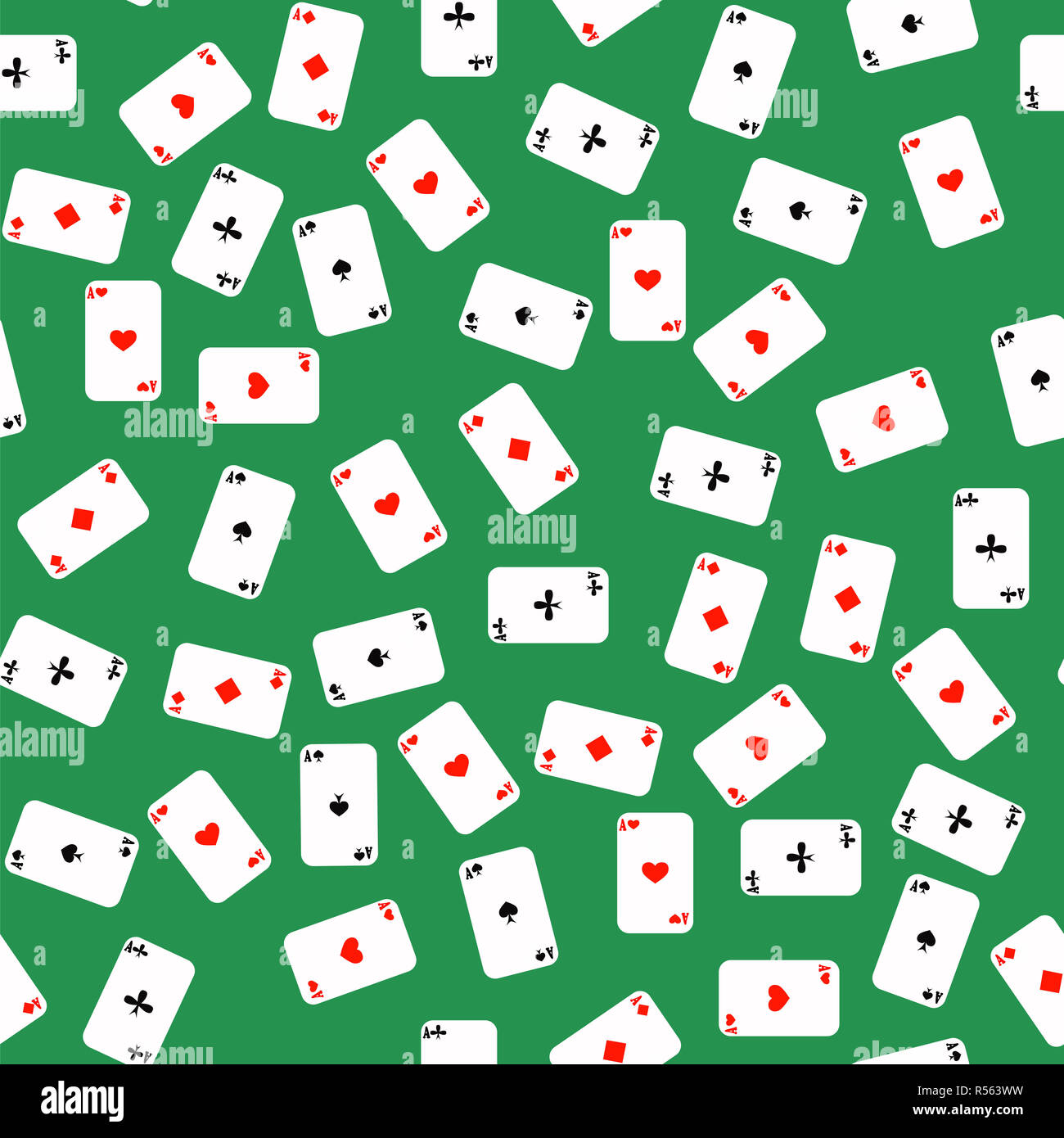 Different playing cards pattern hi-res stock photography and images - Alamy