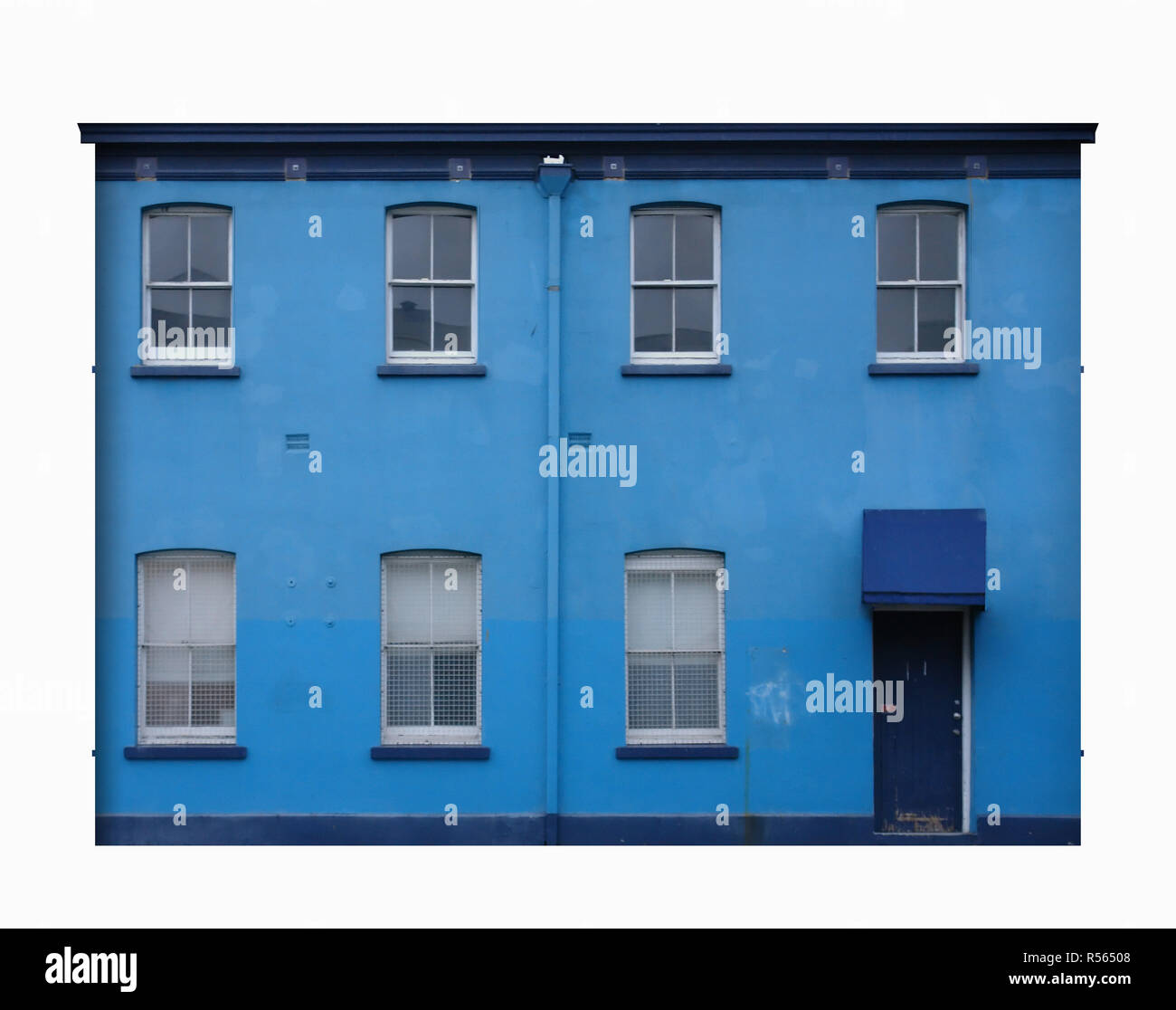 Old tenement building Cut Out Stock Images & Pictures - Alamy