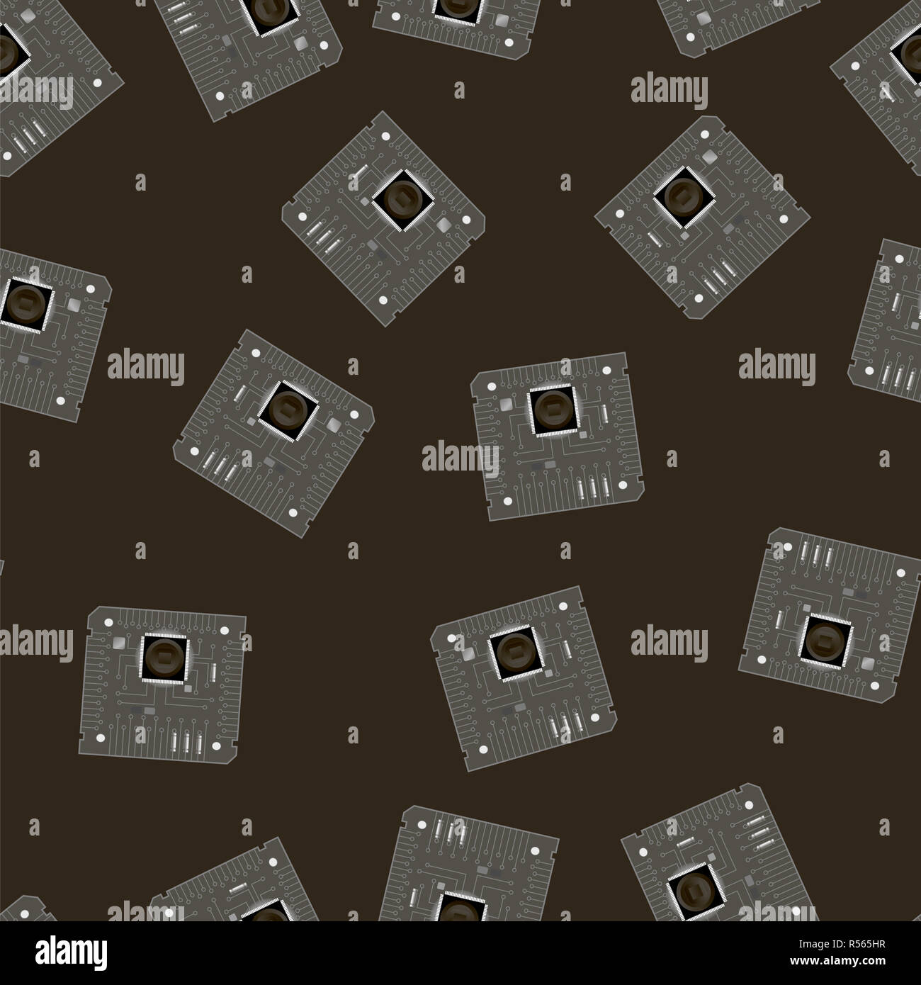 Seamless pattern computer circuit board hi-res stock photography and ...