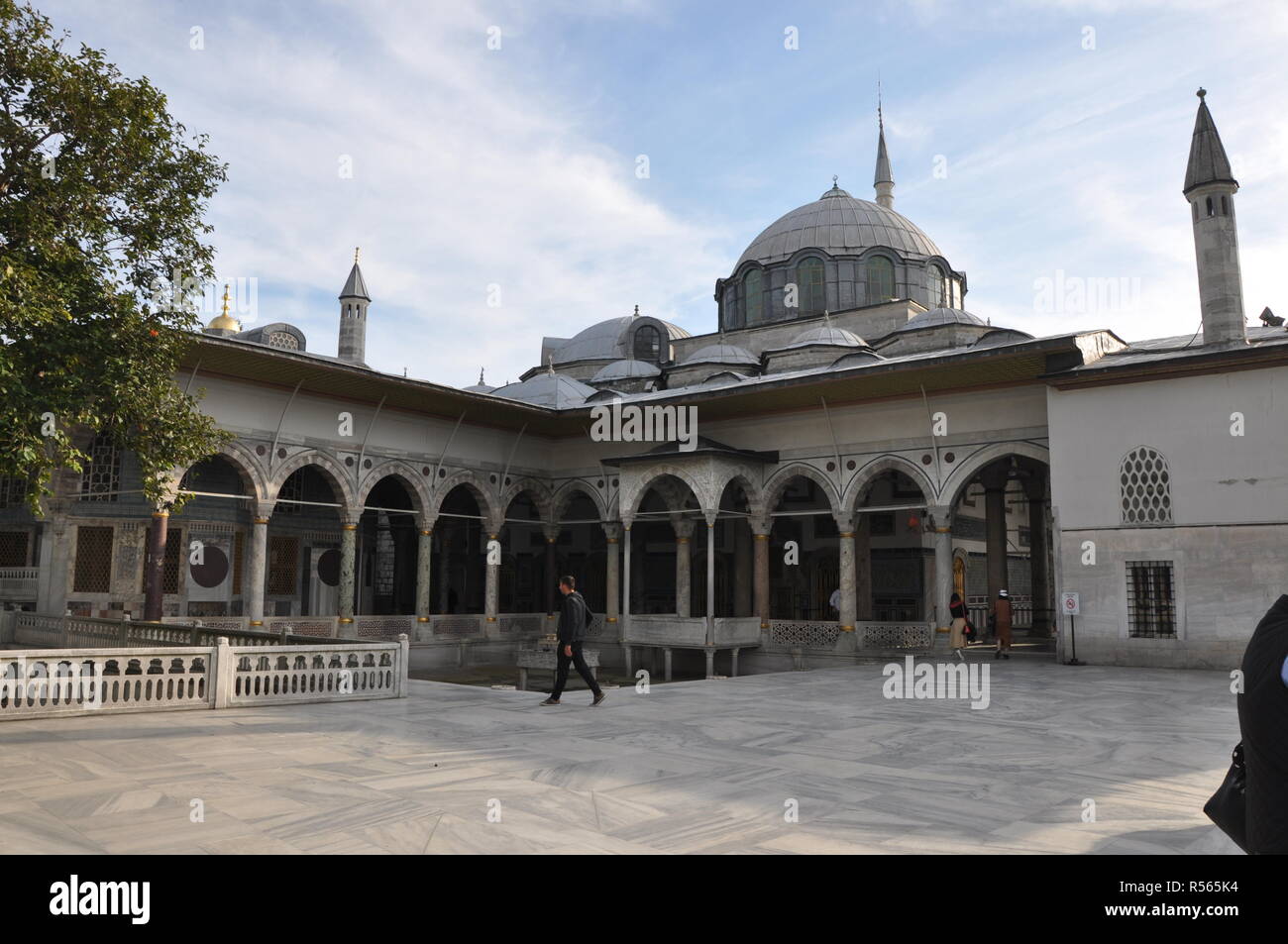 Topkapi Palace Museum and Hagia Irene Museum Stock Photo - Alamy