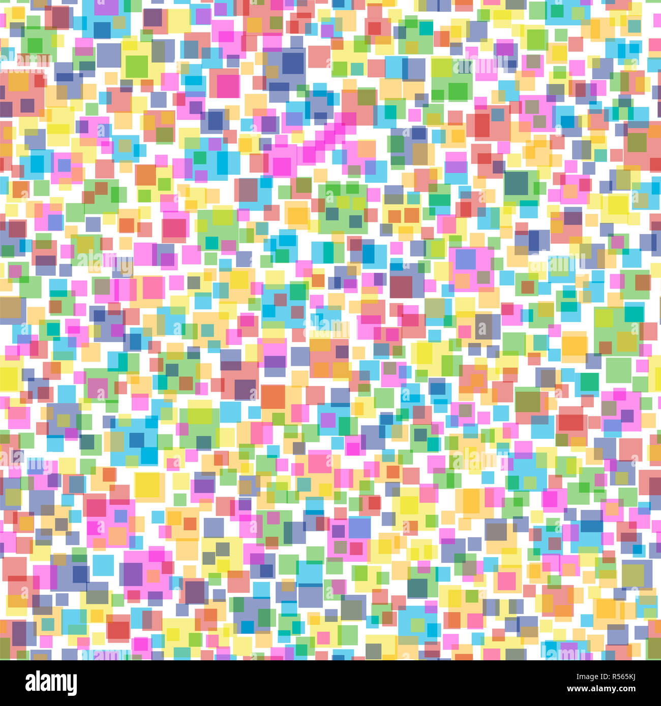 Colored Squares Seamless Pattern Stock Photo - Alamy