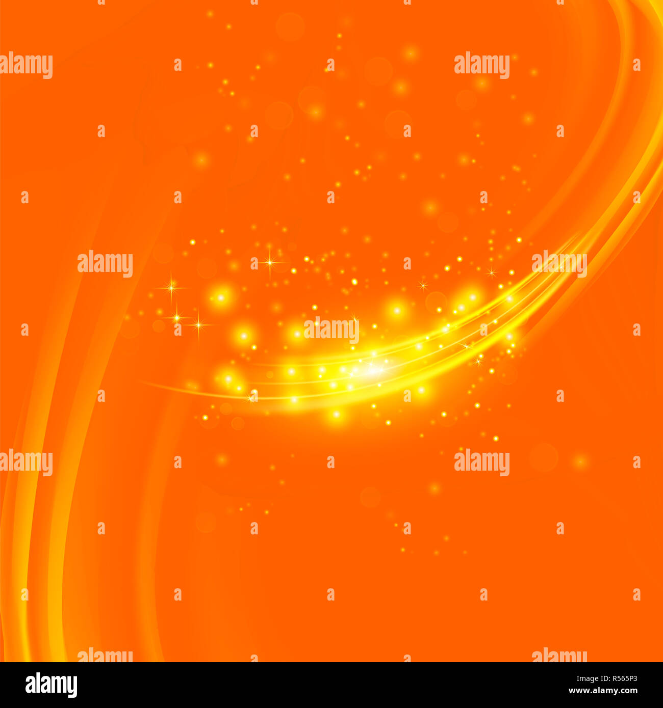 Abstract Light Orange Wave Background Stock Photo - Alamy