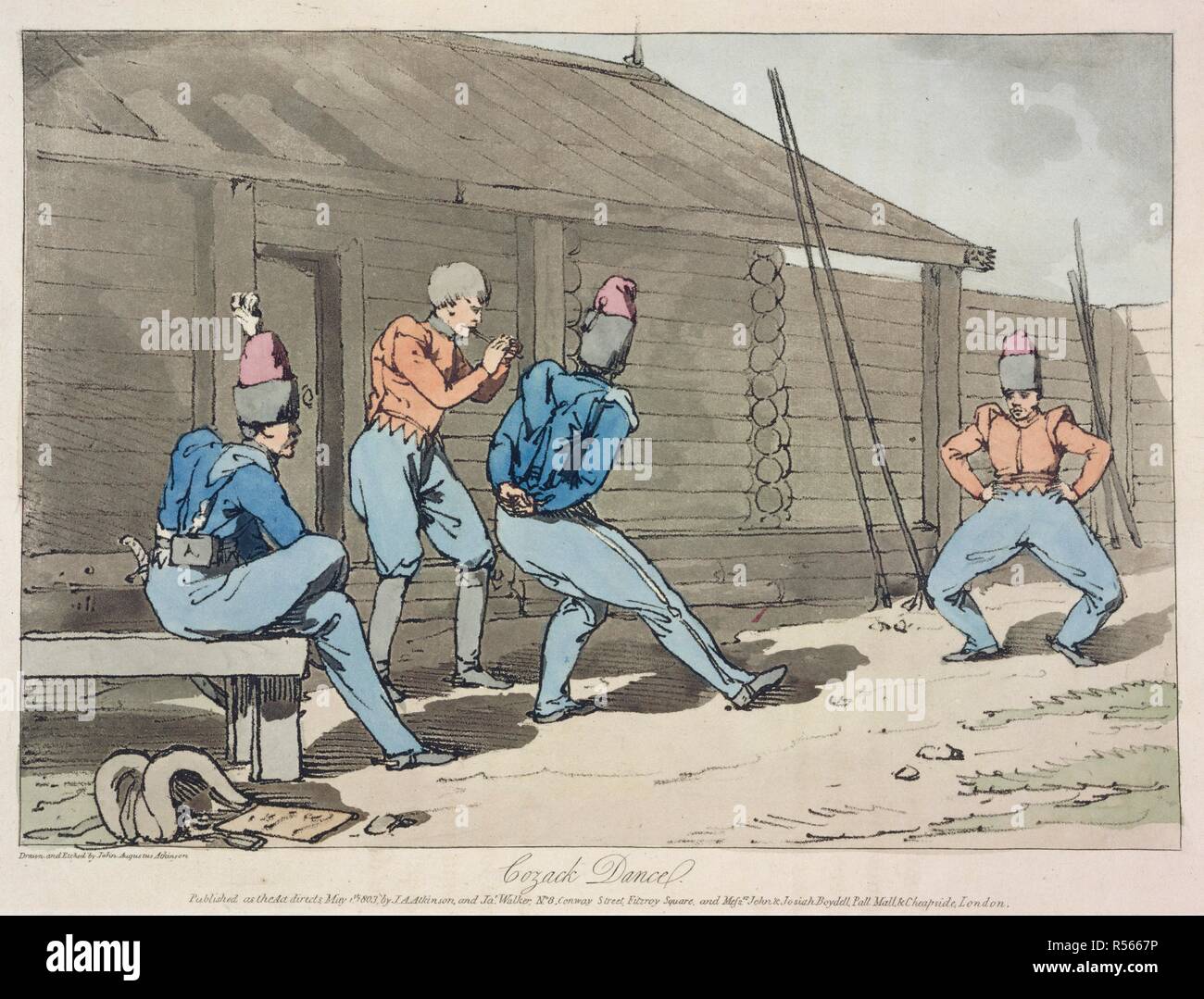 Cossack dance hi-res stock photography and images - Alamy