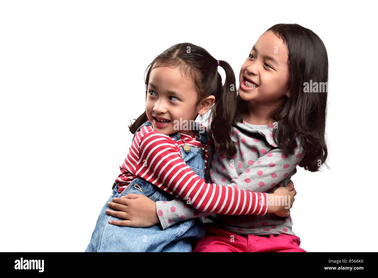 Two small girls scared hi-res stock photography and images - Alamy