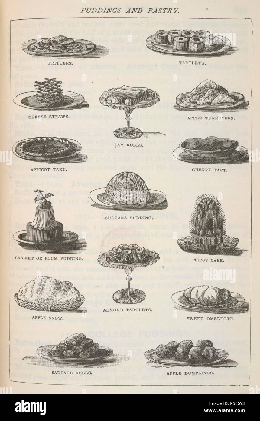 Victorian apple tree illustration hi-res stock photography and images ...