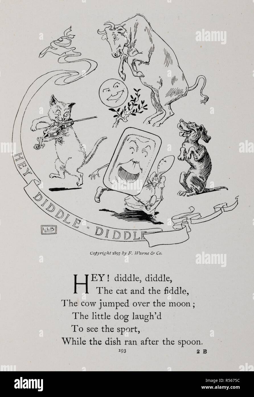 The Cat And The Fiddle Nursery Rhyme