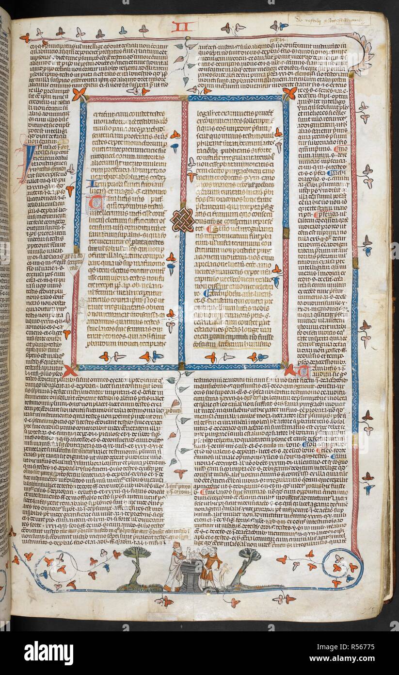 14th century font hi-res stock photography and images - Alamy