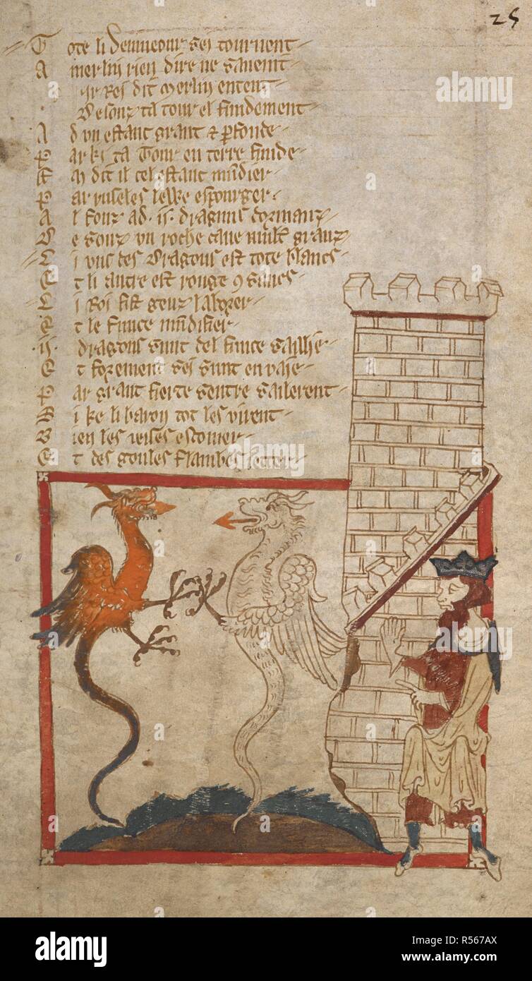 Vortigern dragon hi-res stock photography and images - Alamy