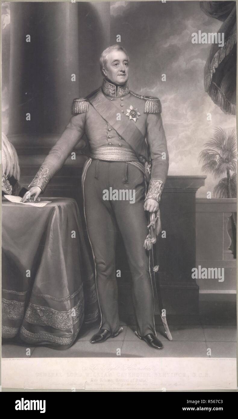 Lord bentinck governor general hi-res stock photography and images - Alamy
