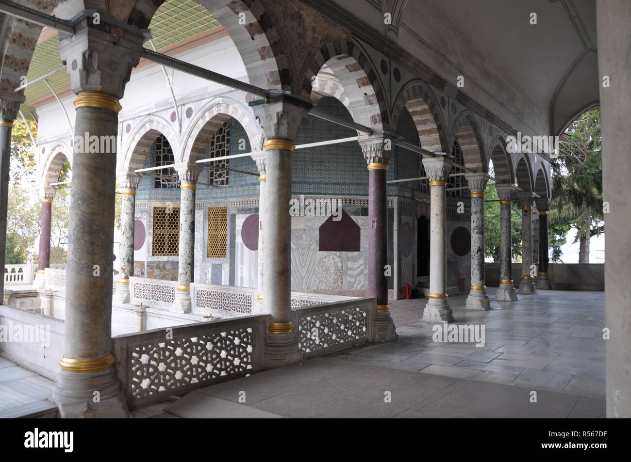 Topkapi Palace Museum and Hagia Irene Museum Stock Photo - Alamy