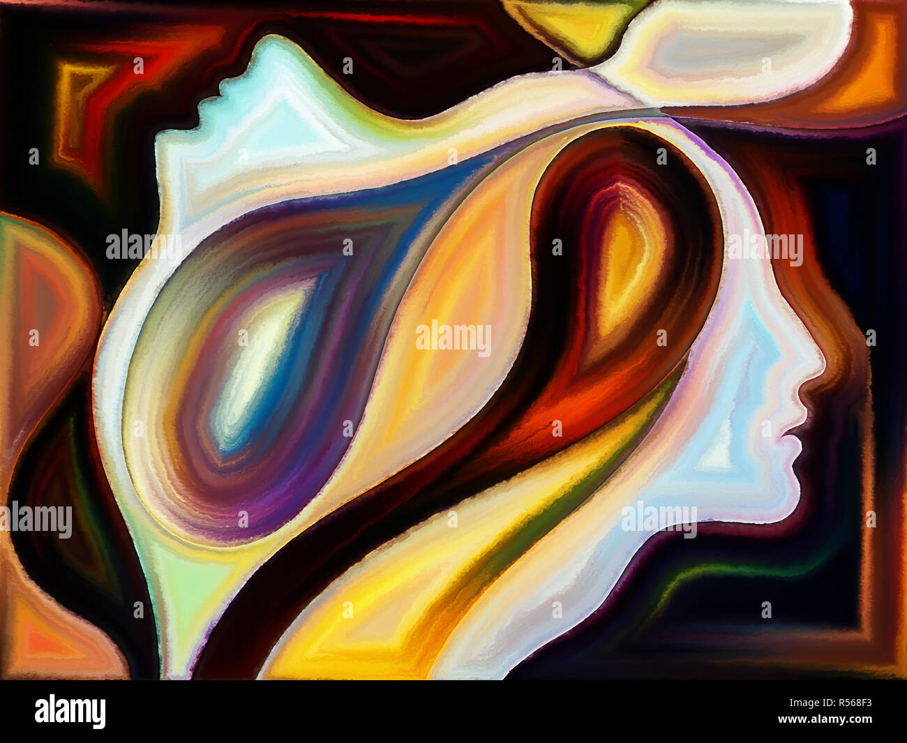 Synergies of Communication Stock Photo - Alamy