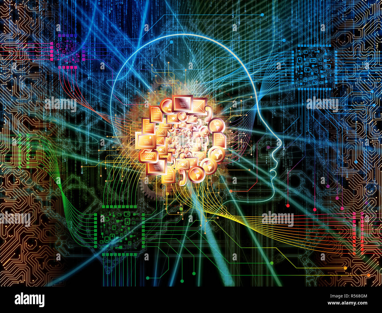 Game of Machine Consciousness Stock Photo - Alamy