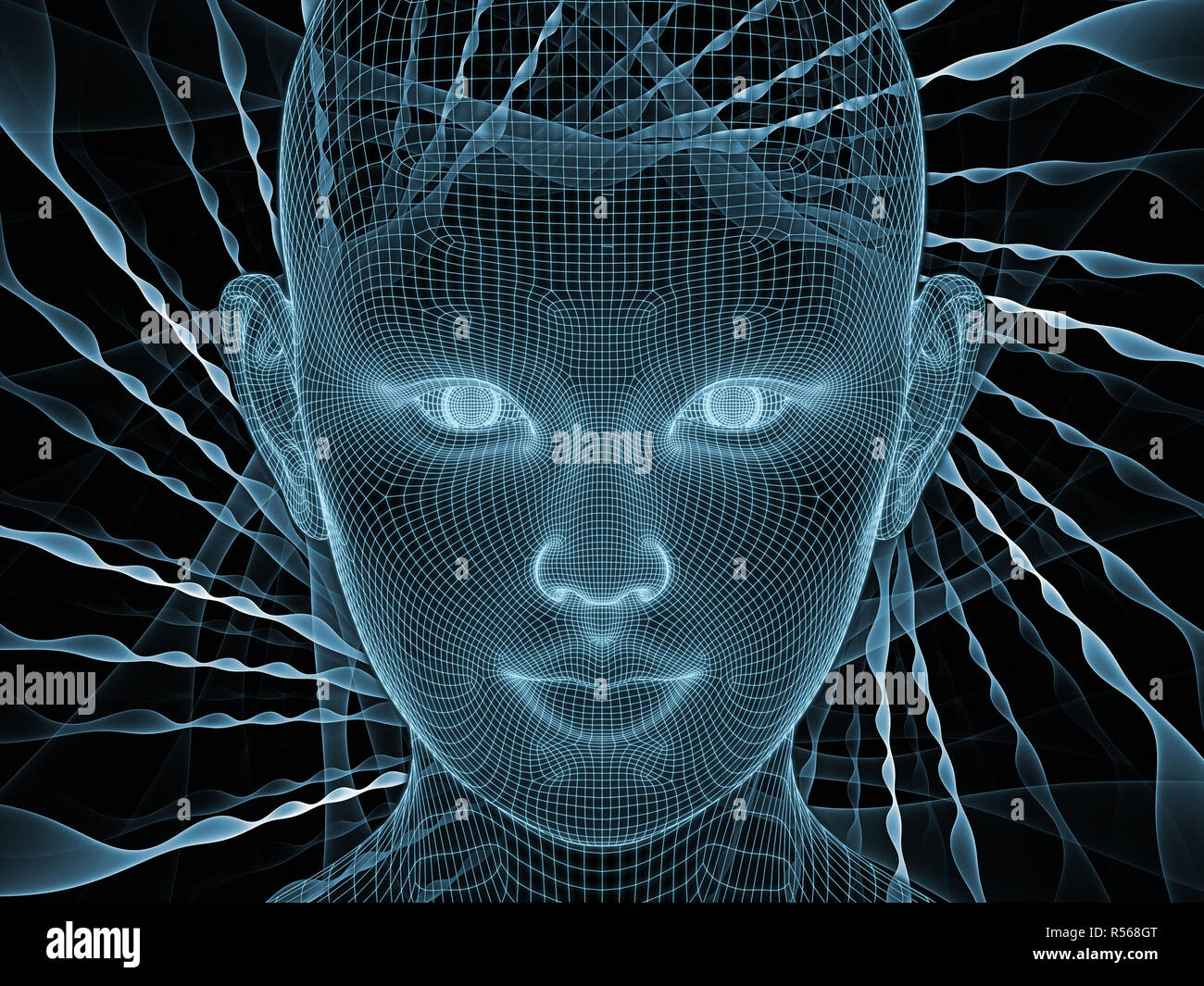 Illusion of Digital Identity Stock Photo - Alamy