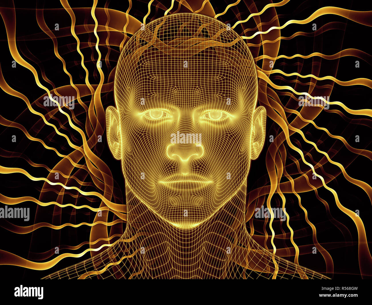 Illusion of Digital Identity Stock Photo - Alamy