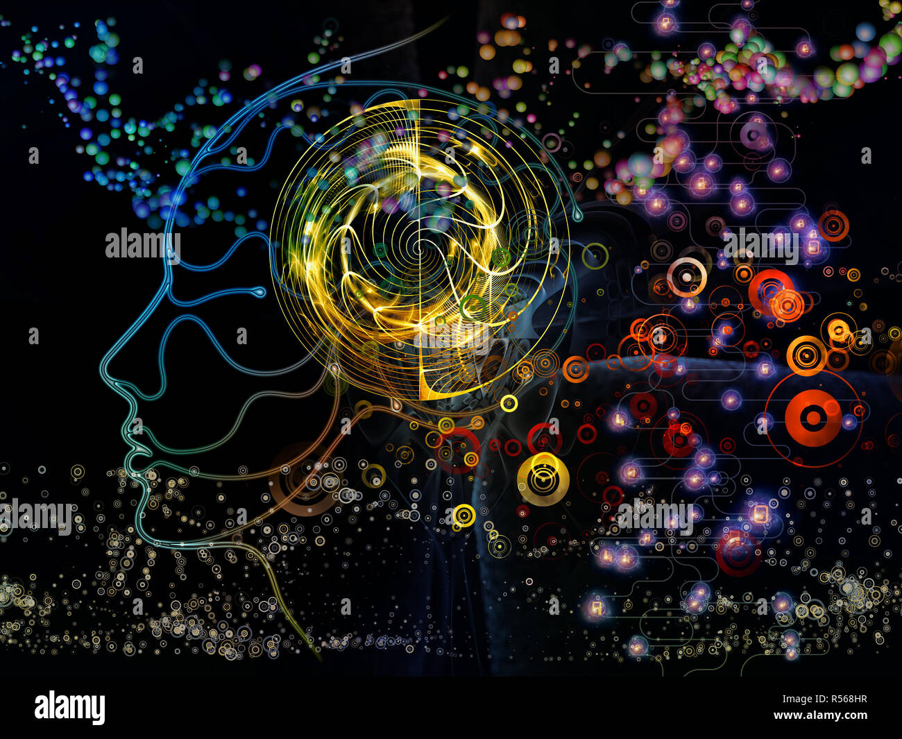 Stream of Machine Consciousness Stock Photo - Alamy