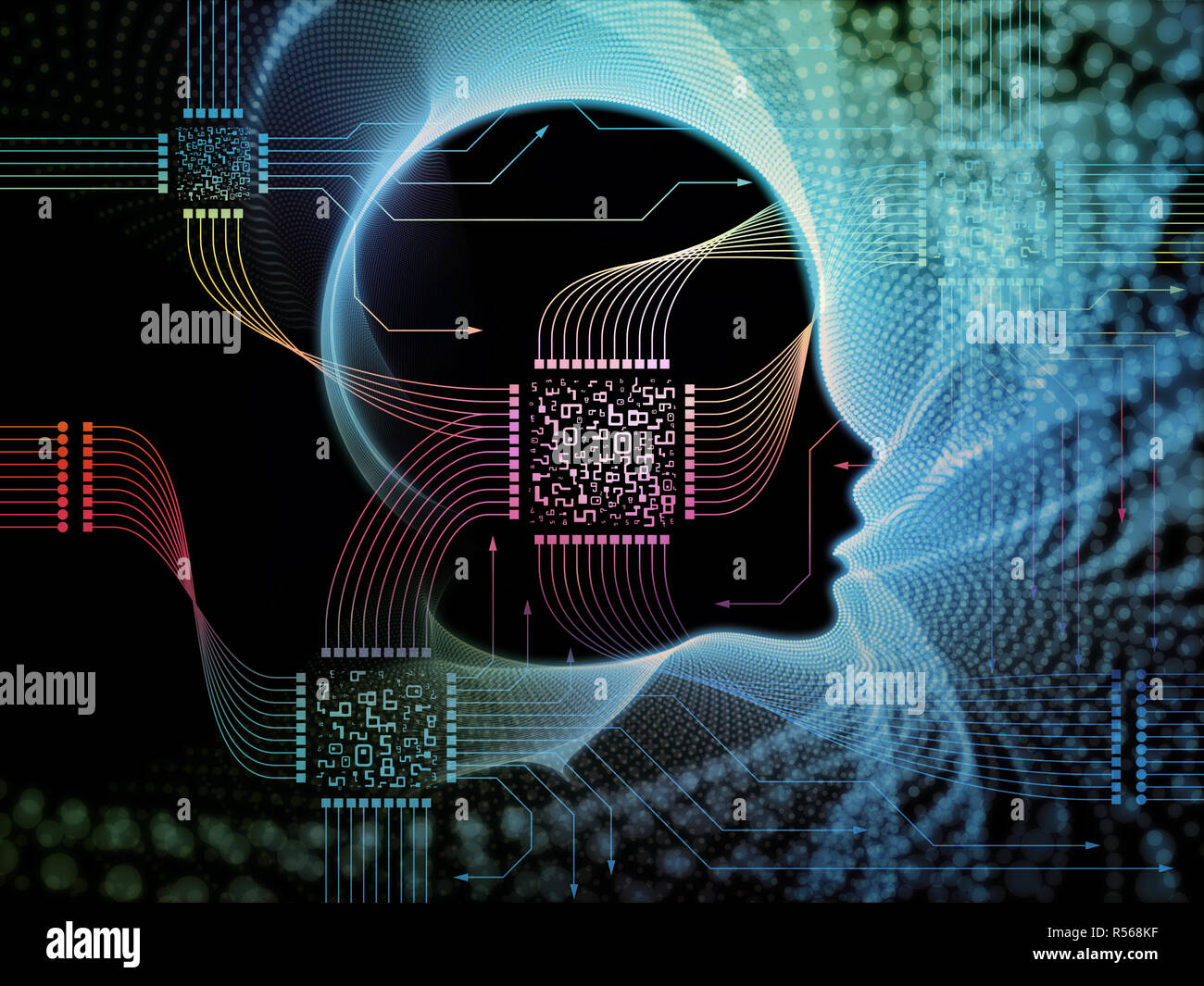 Advance of Machine Consciousness Stock Photo - Alamy