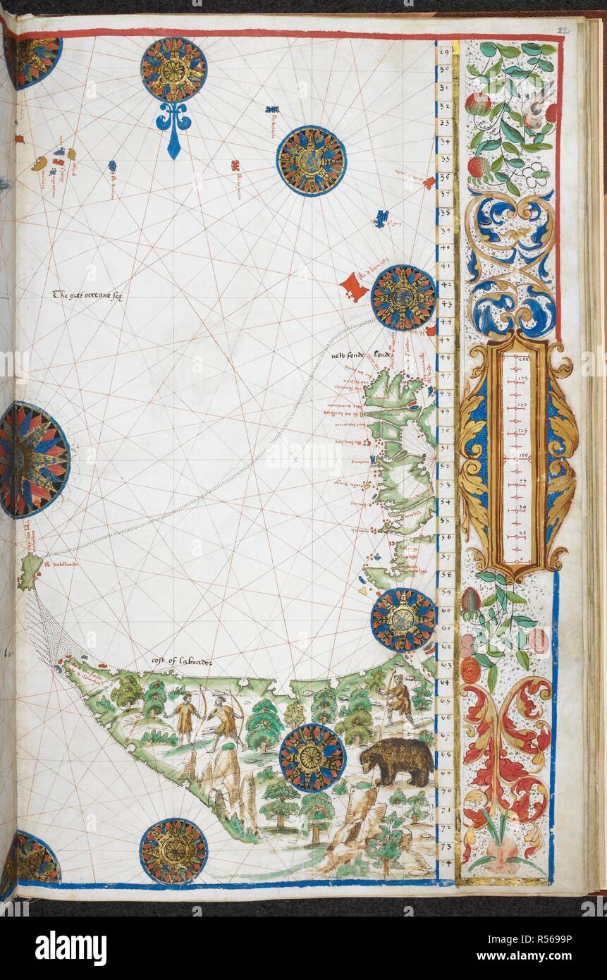 1542 map of america hi-res stock photography and images - Alamy