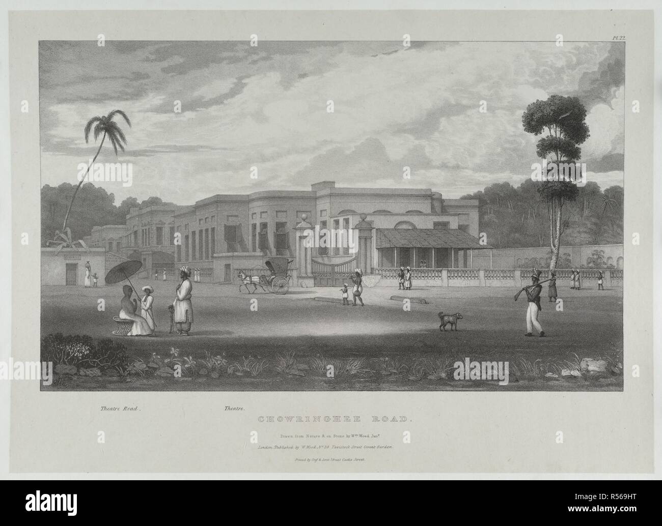 Chowringhee Road. Theatre Road. Theatre. The grand houses of the lower ...