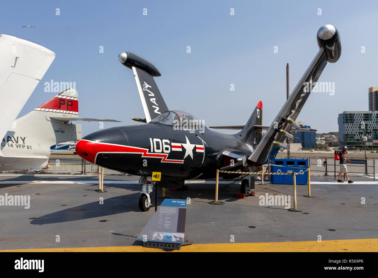 Grumman f9f panther hi-res stock photography and images - Alamy