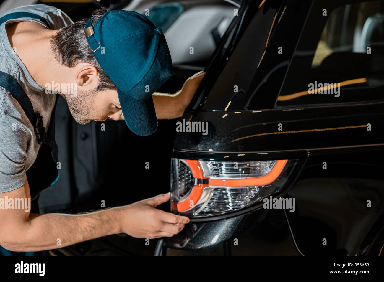Back headlamp hi-res stock photography and images - Alamy