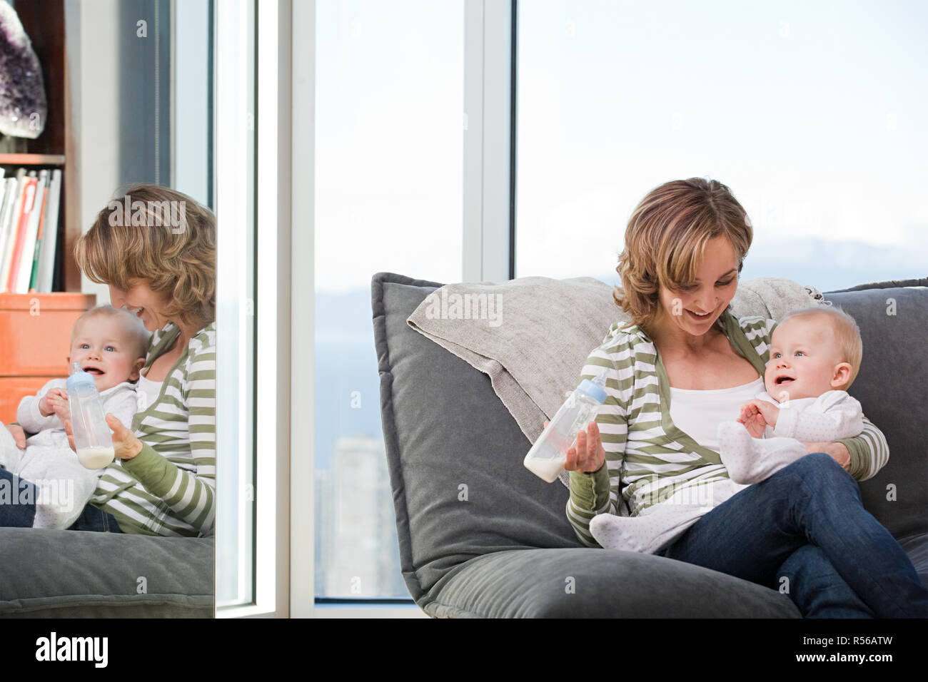 Baby connection connectivity interface hi-res stock photography and ...