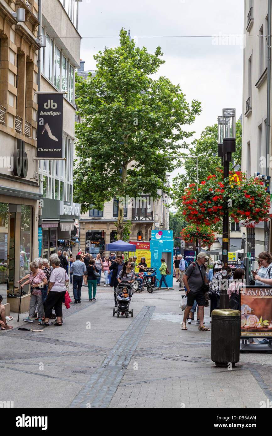 Rue luxembourg hi-res stock photography and images - Alamy